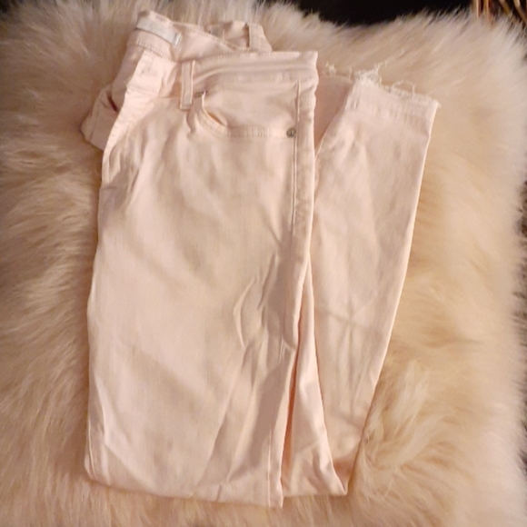 7 For All Mankind | Jeans | Light Pink Skinny Jeans | Poshmark